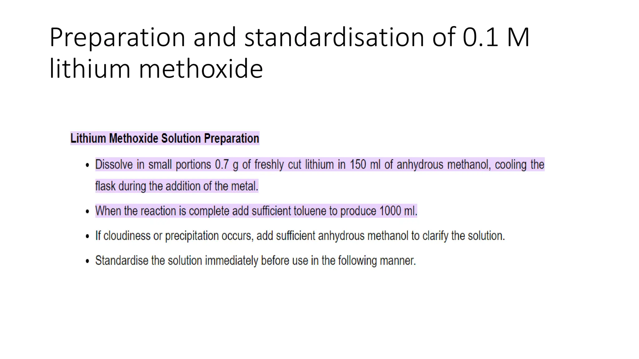 Non Aqueous titration: Definition, Principle and Application | PPTX