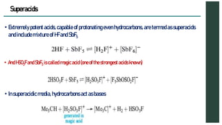 Non Aq solvents.pptx | Chemistry | Science