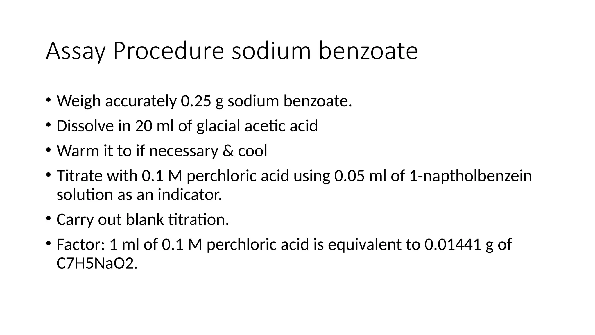 non aquous titration for pharmaceutical analysis | PPTX
