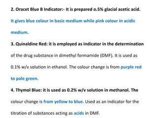 Non aqueous titration | PPTX