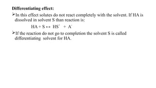 Non aqueous titration...............pptx
