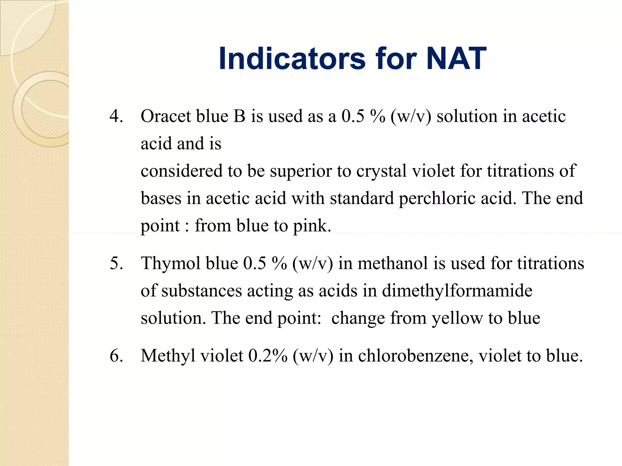 Non Aqueous Titration- by Dr. A. Amsavel | PDF