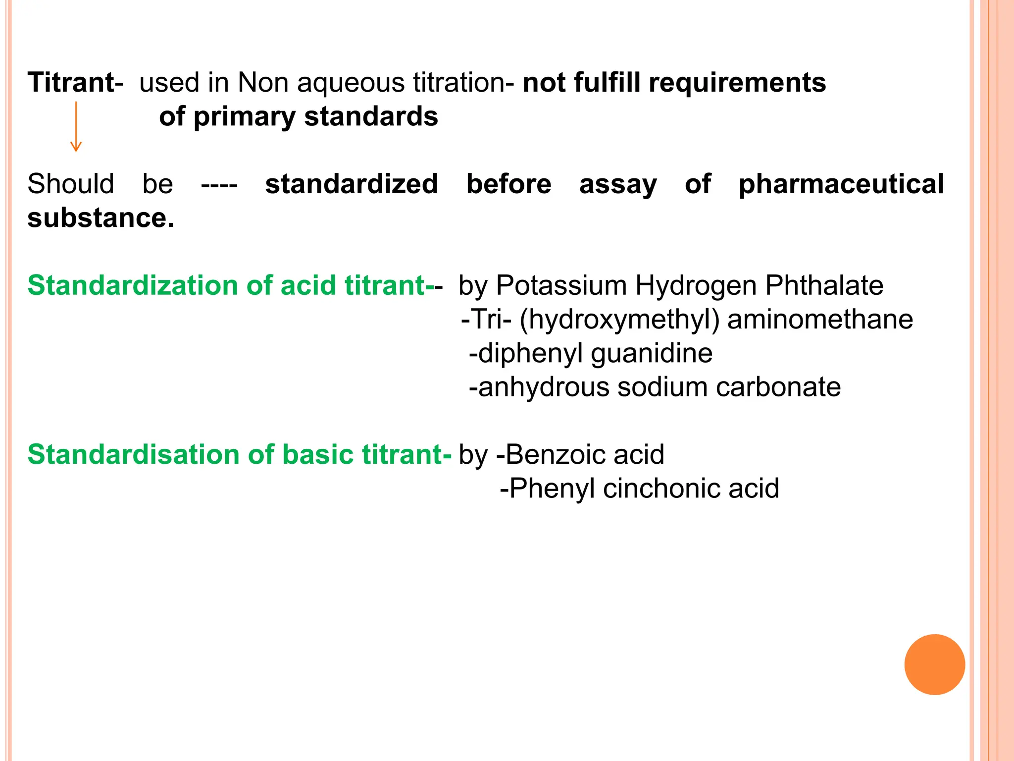 Non aqueous titration, nonaqueous indicator,analysis of Sodium benzoate ...