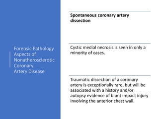 Forensic Pathology Aspects of Nonatherosclerotic Coronary Artery ...