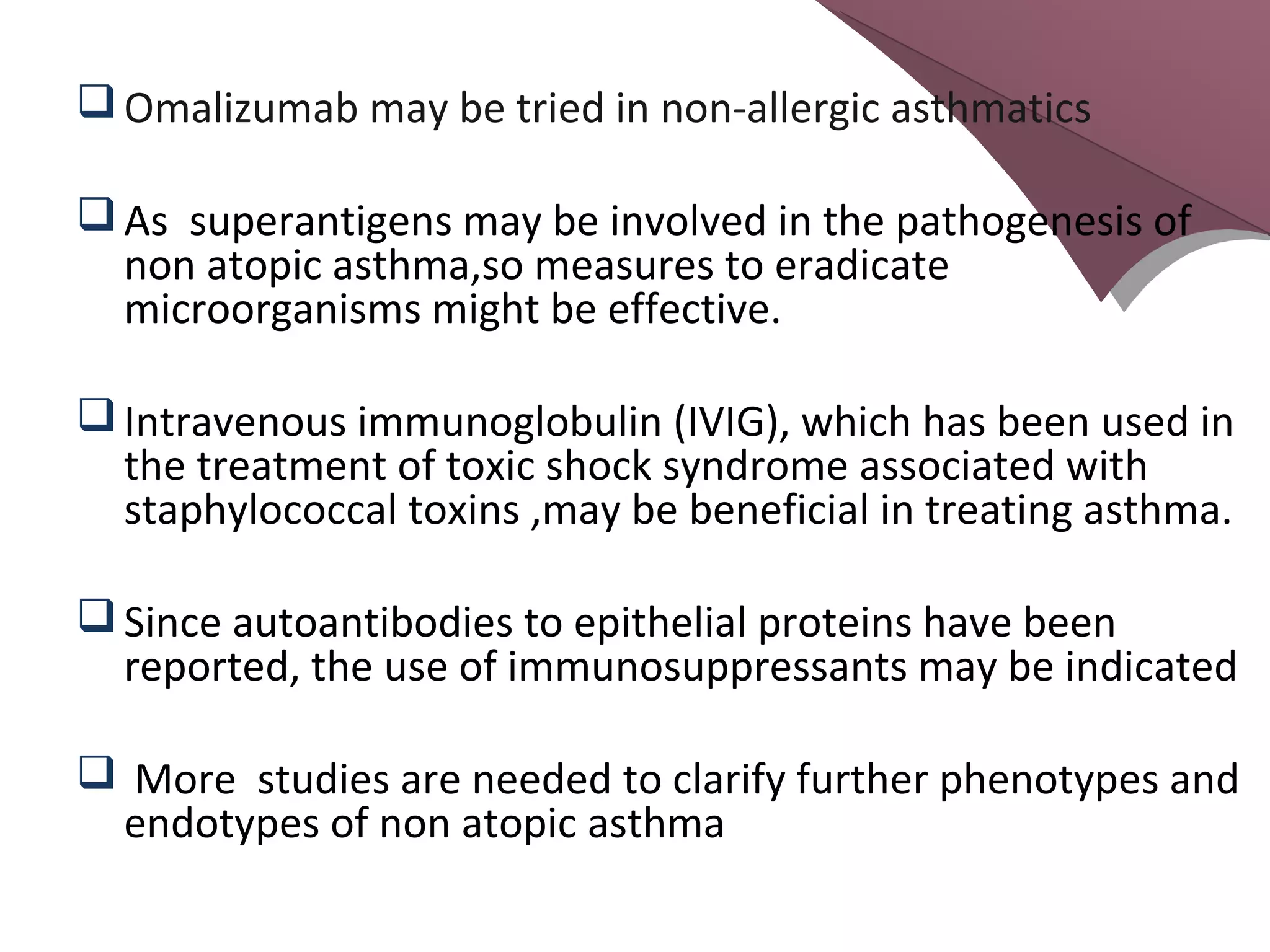 Non atopic ashtma | PPT