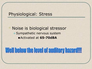 Non Auditory Effects of Noise exposure.ppt