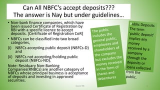 Non banking finance companies | PPTX