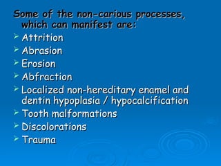 non carious lesions types and presentations.ppt