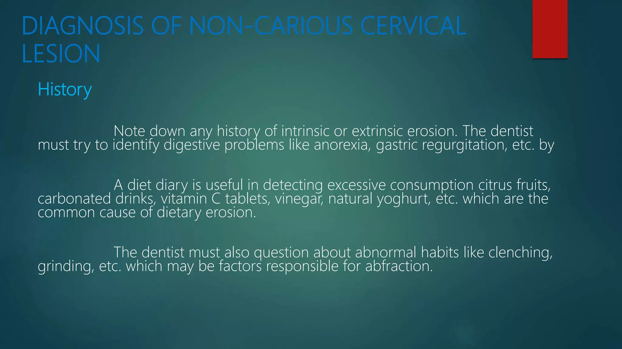 Non –carious lesion | PPTX