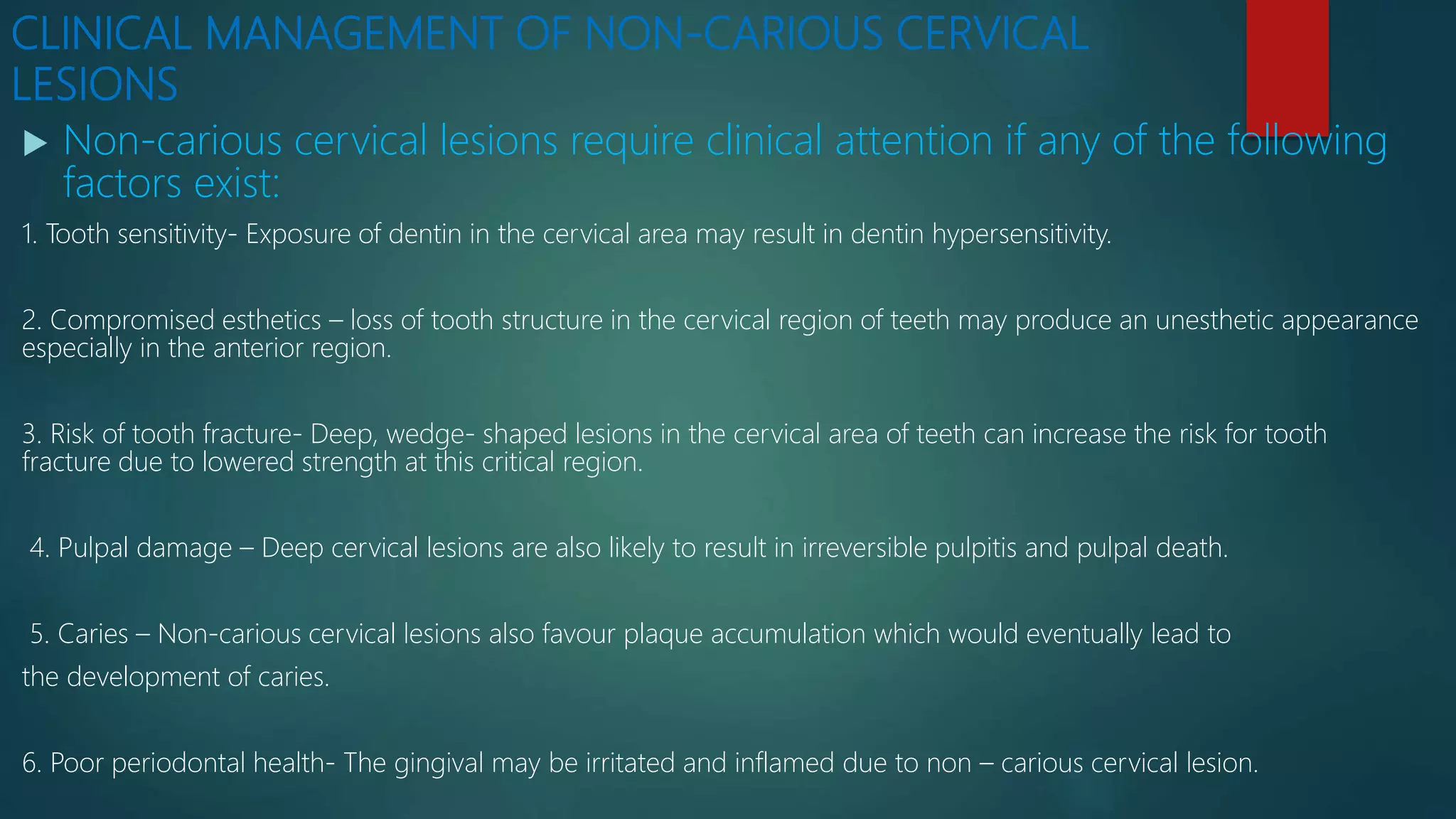 Non –carious lesion | PPTX
