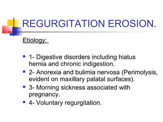 Non carious lesions | PPT