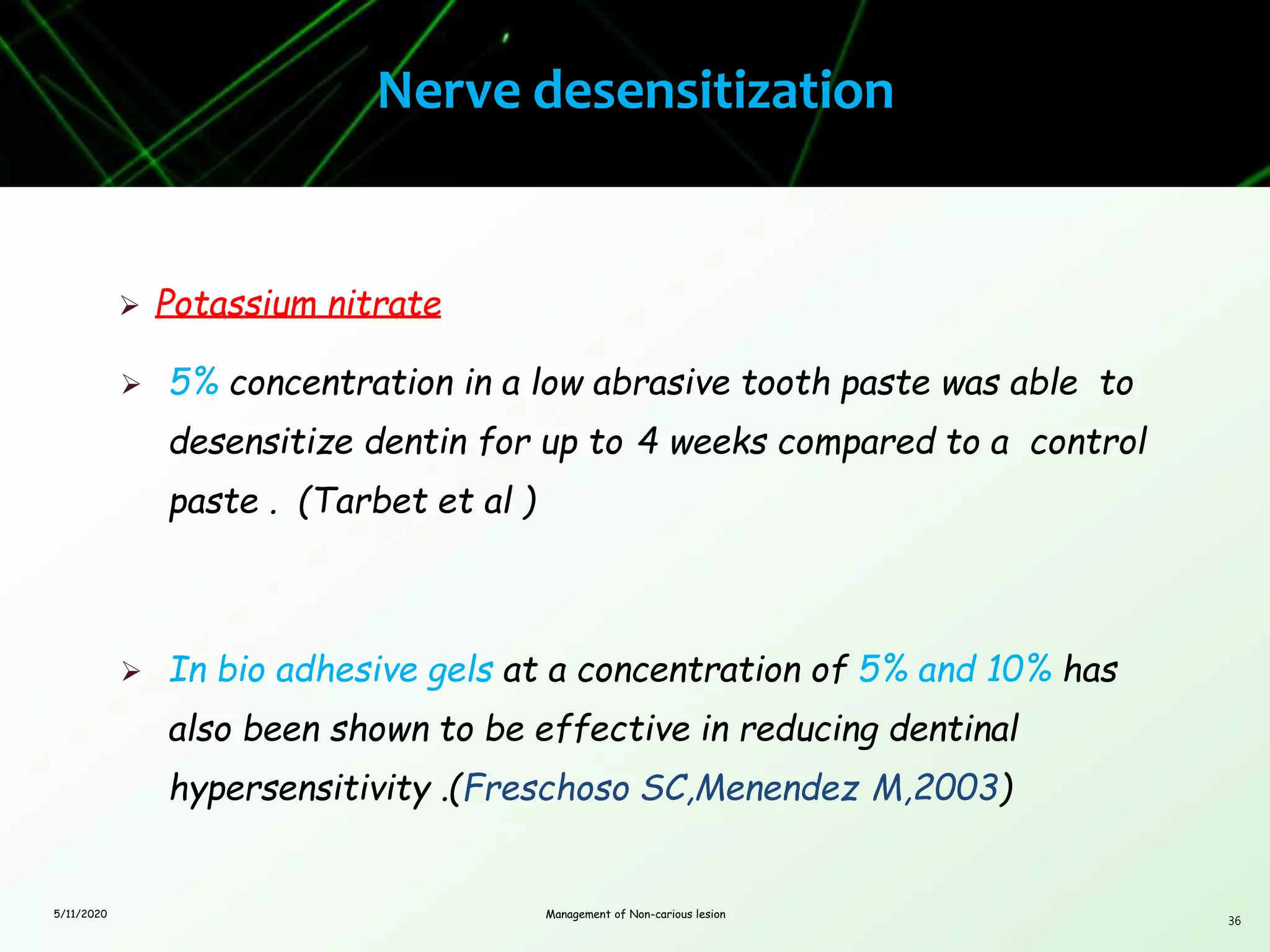 Non carious tooth lesions | PPTX