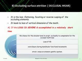 Non carious tooth lesions | PPTX