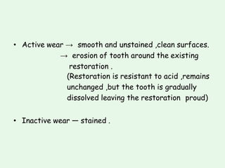 Non carious tooth lesions | PPTX