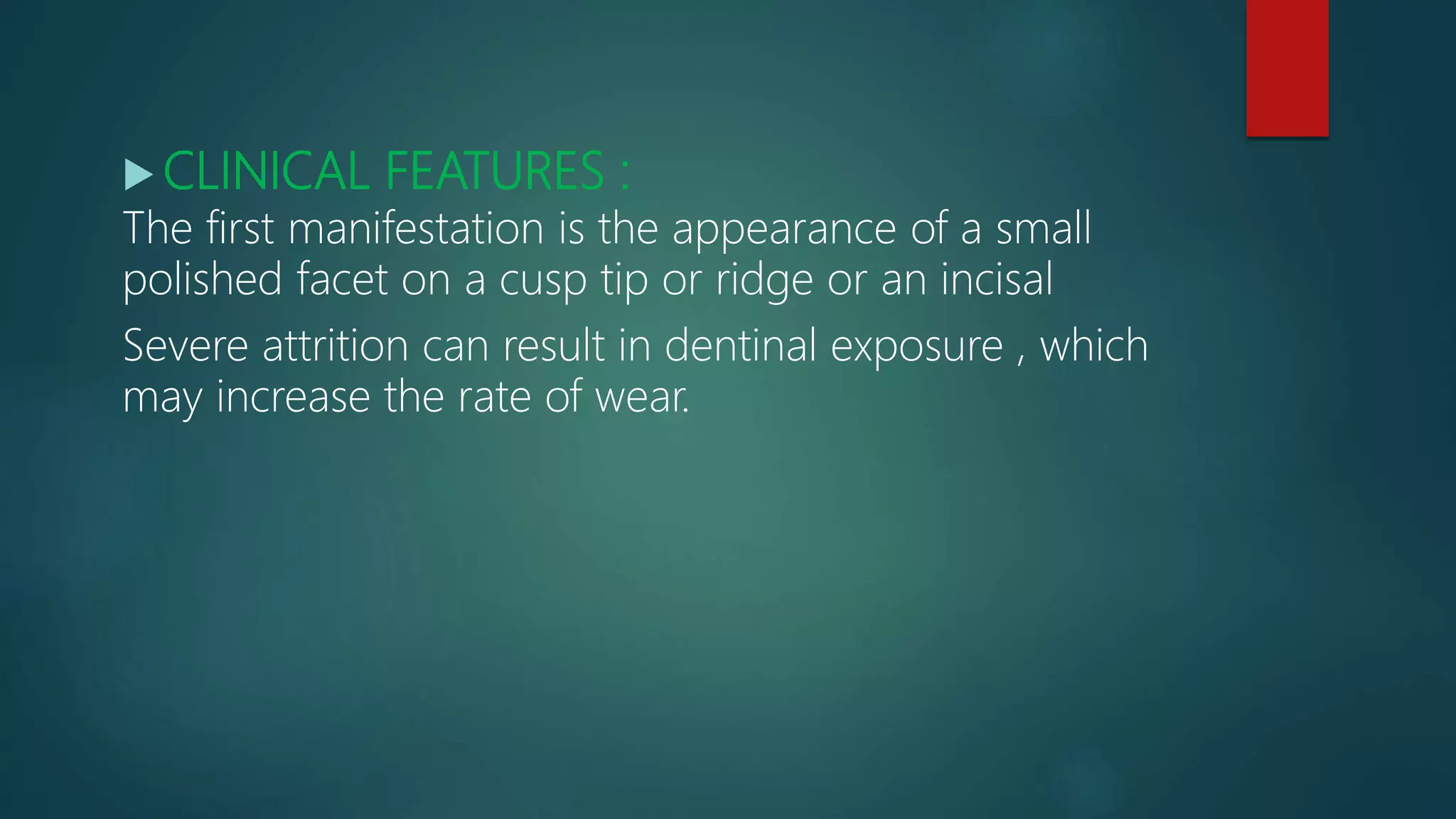 NON CARIOUS TOOTH SURFACE LOSS | PPTX