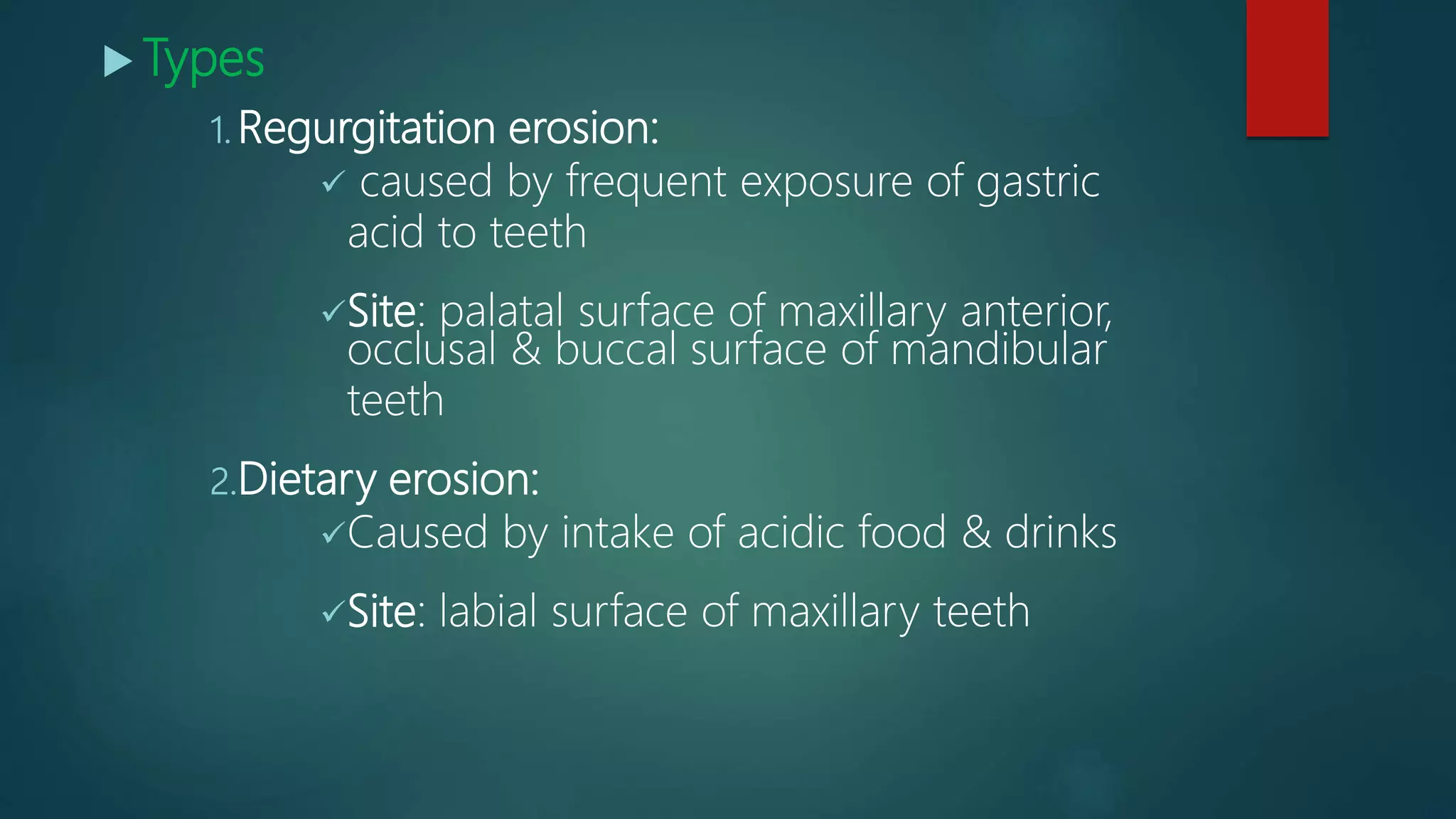 NON CARIOUS TOOTH SURFACE LOSS | PPTX