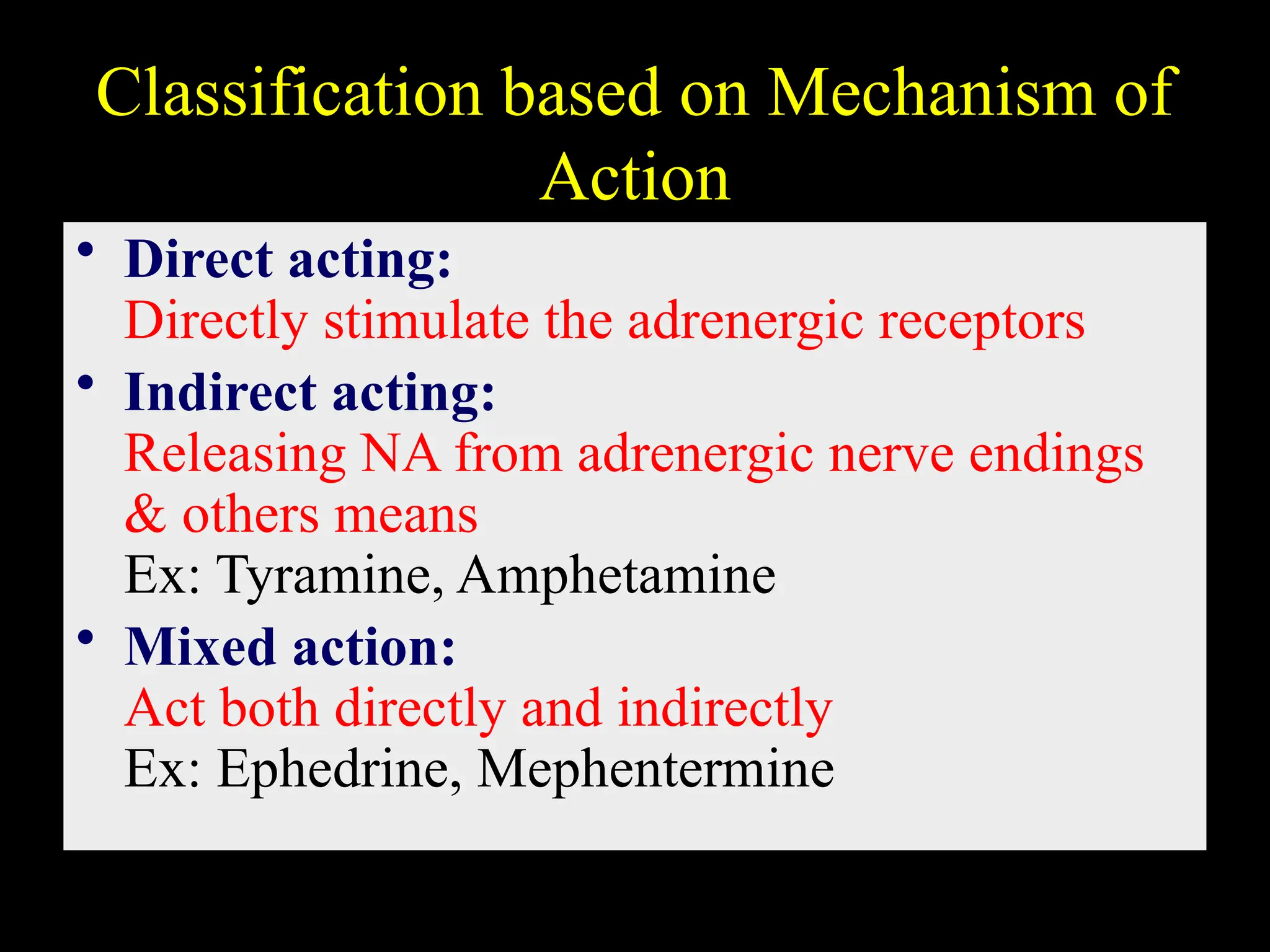 Non Catecholamines. powerpoint presentation | PPTX