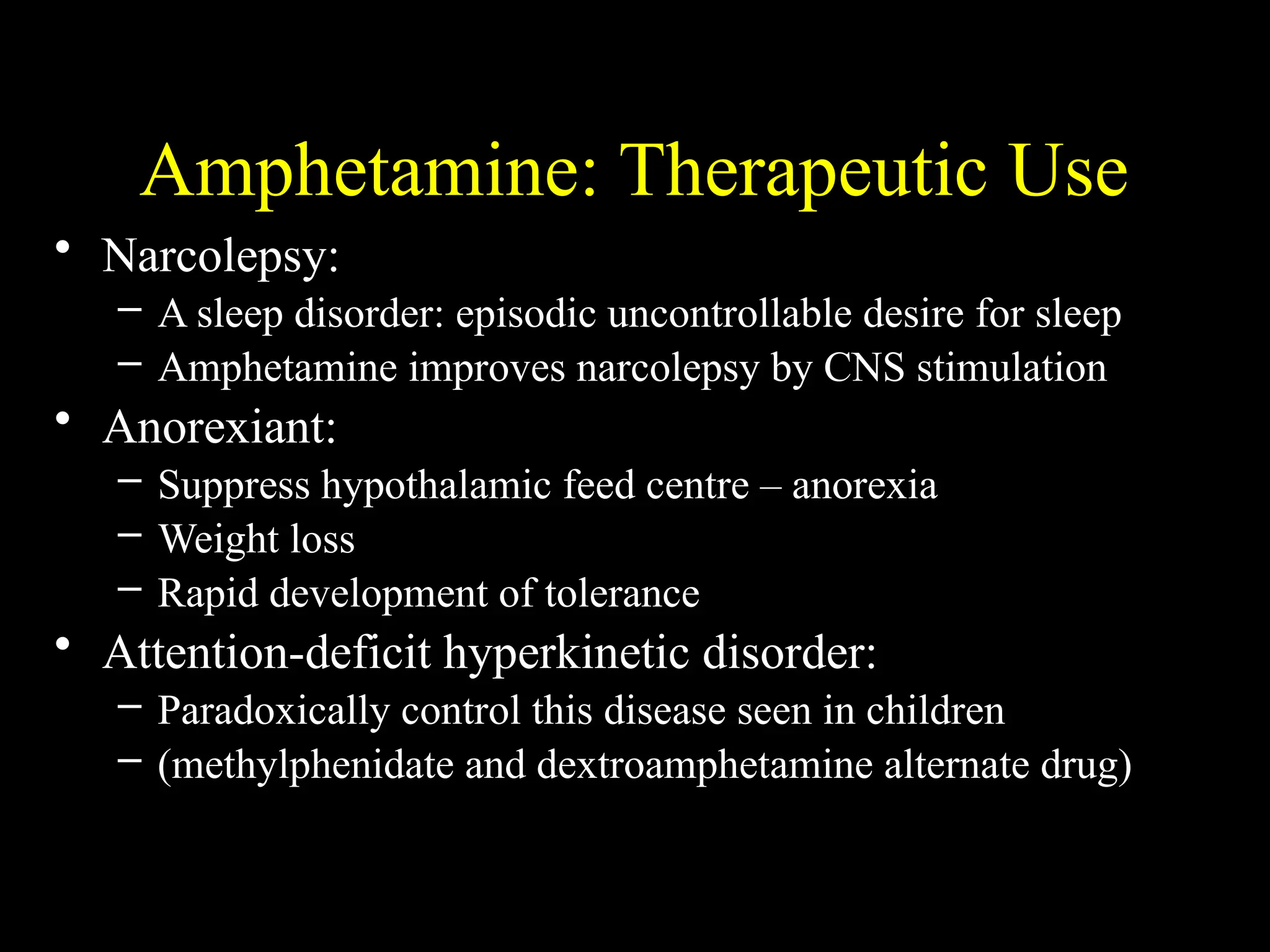 Non Catecholamines. powerpoint presentation | PPTX
