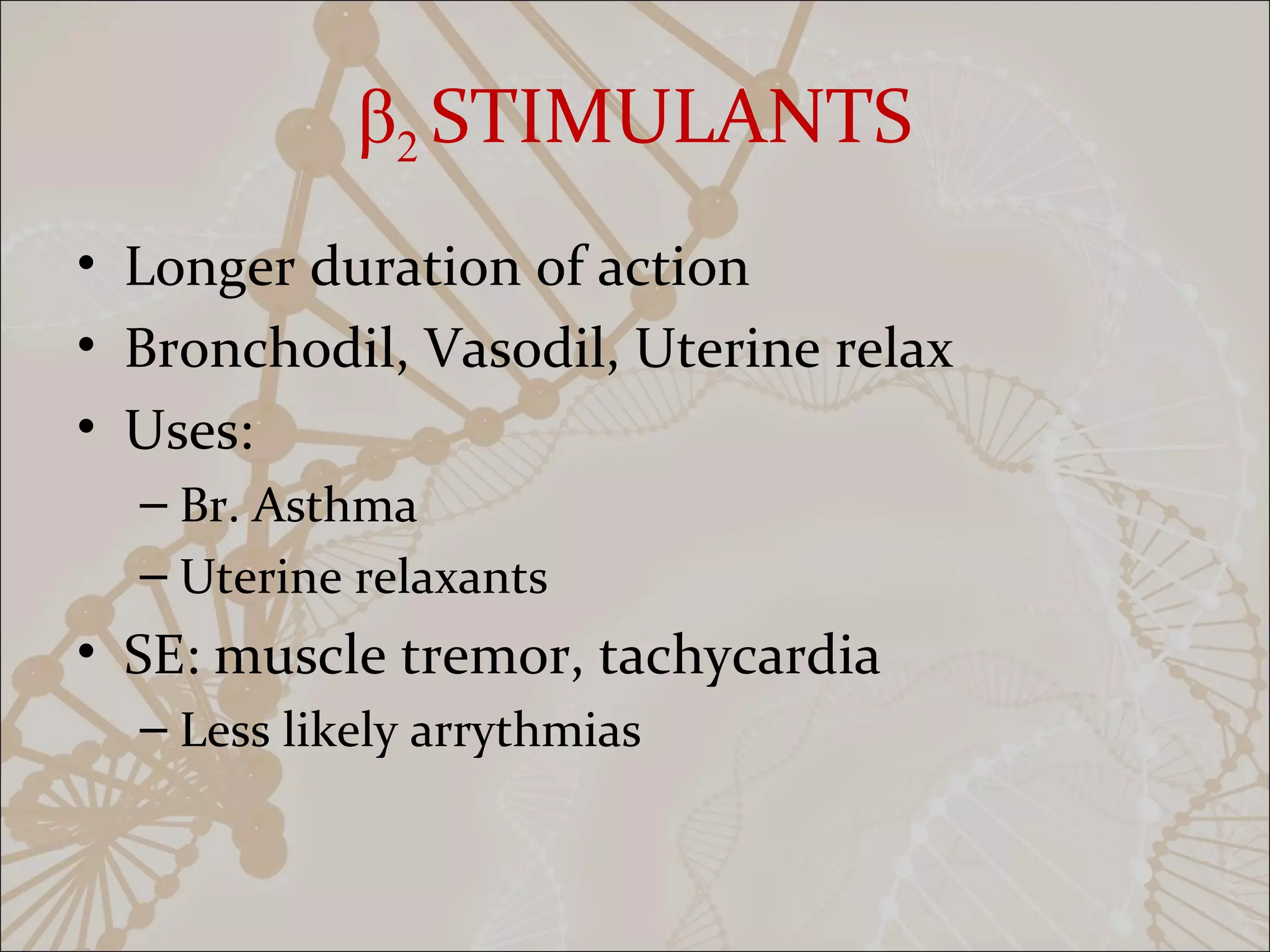 Non catecholamines | PPT