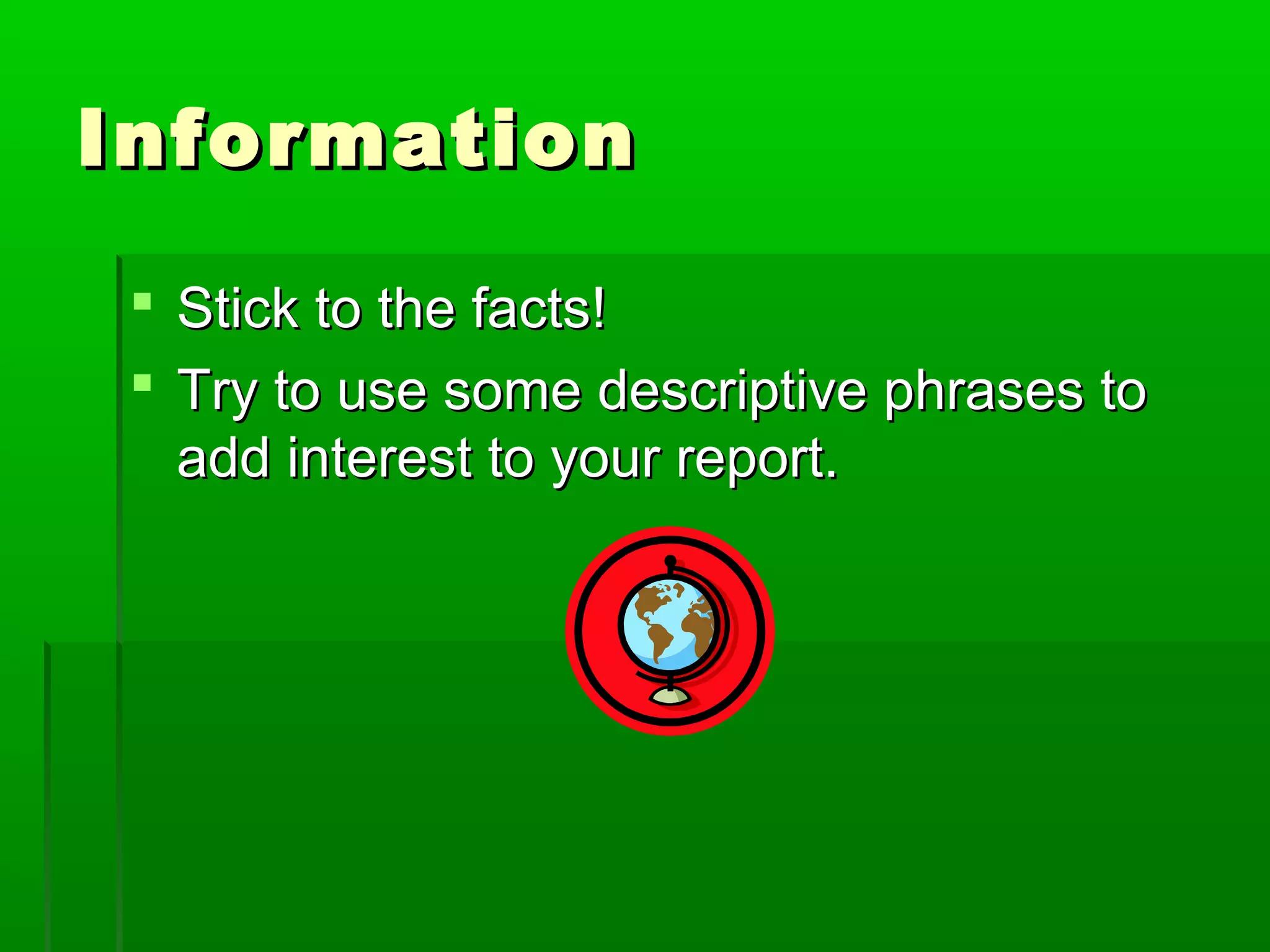 Non chron report | PPT