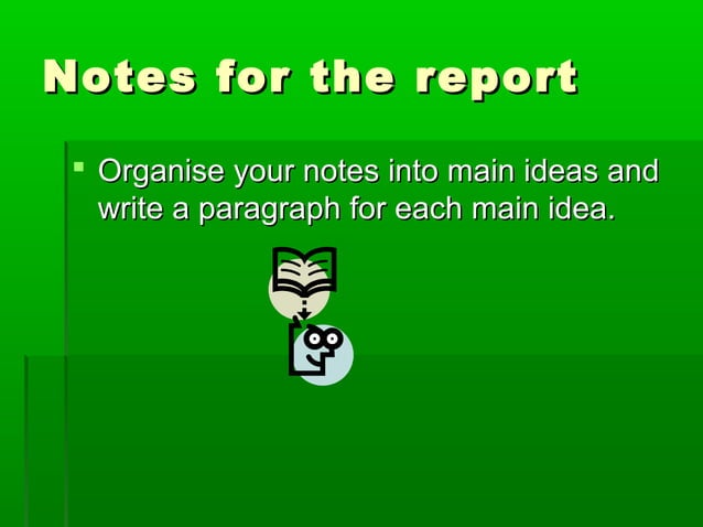 Non chron report | PPT