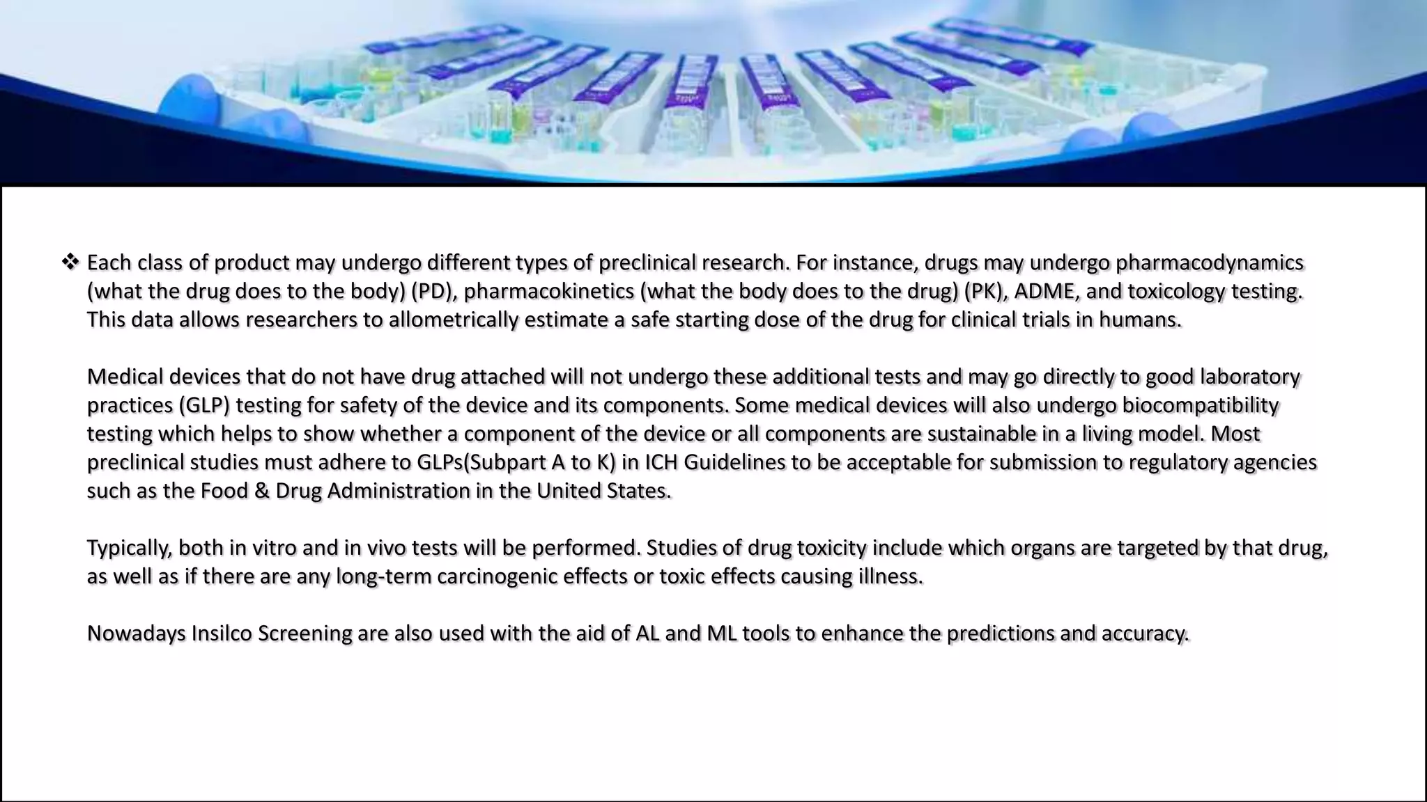 Non clinical drug development | PPTX | Chemistry | Science