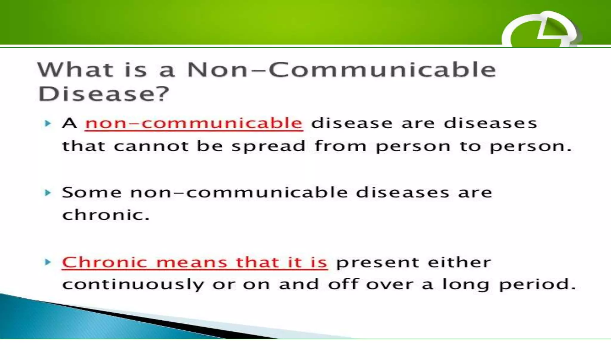 Non communicable disease | PPT