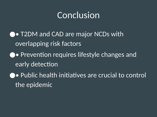 non communicable disease diabetes and coronary artery disease.pptx