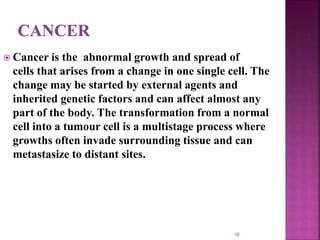 Non communicable diseases | PPTX