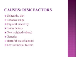 Non communicable diseases | PPTX