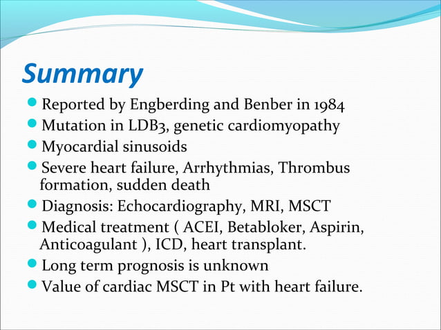 Noncompaction Cardiomyopathy, NGUYEN TUAN VU, NGUYEN THI KIM SANG, DUONG PHI SON, PHAN THANH HAI ...