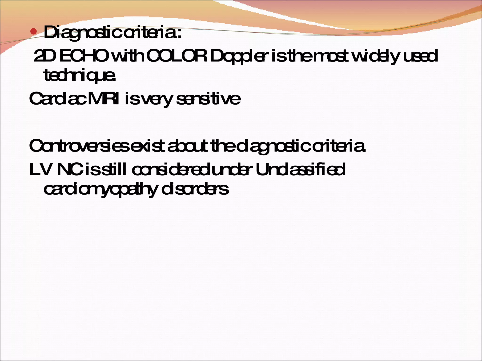 A case of LV Non Compaction | PPT | Heart and Cardiovascular Diseases ...