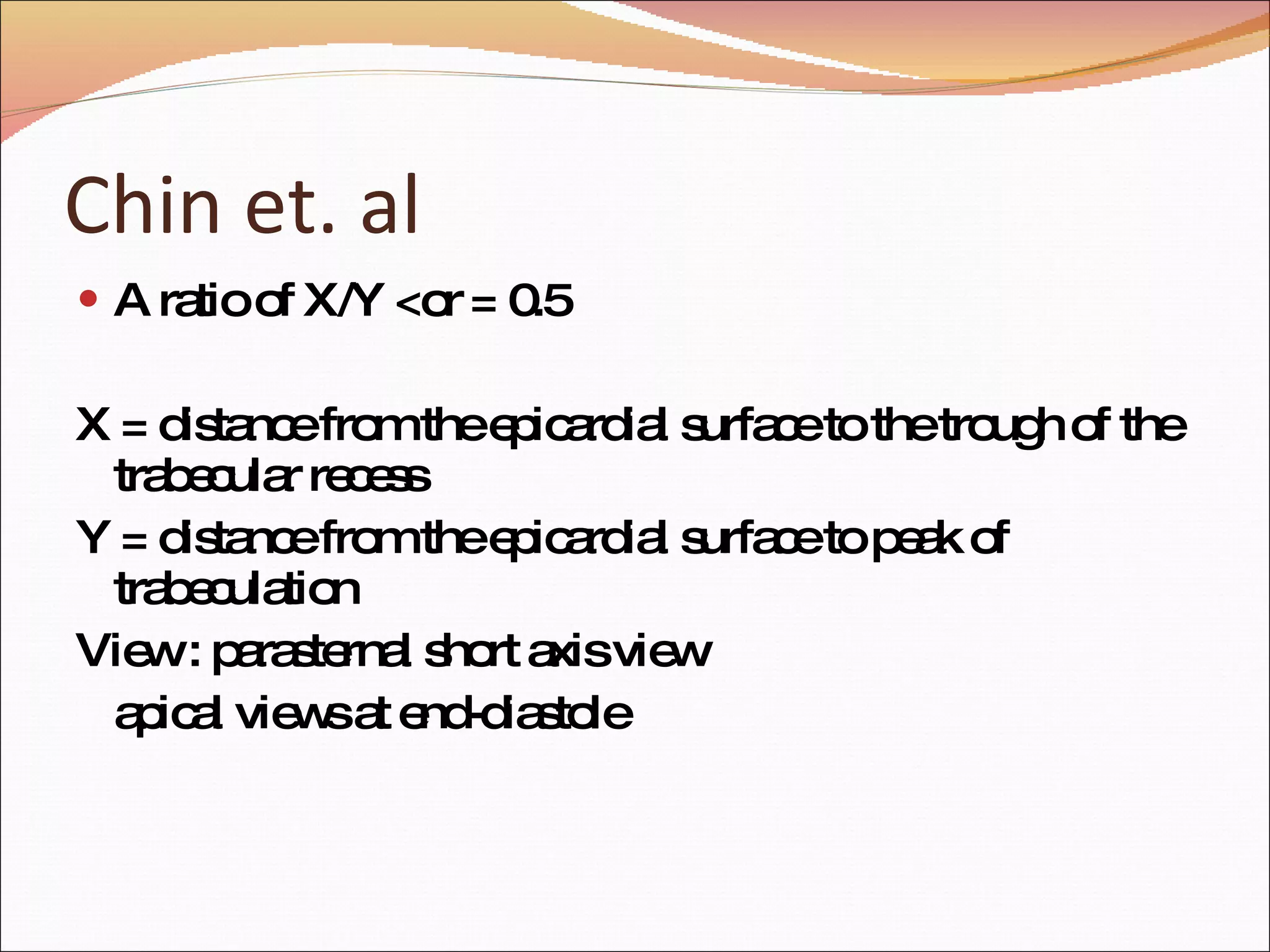 A case of LV Non Compaction | PPT | Heart and Cardiovascular Diseases ...