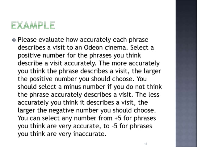 Non comparative scaling technique | PPTX