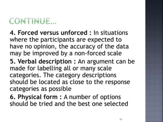 Non comparative scaling technique | PPTX