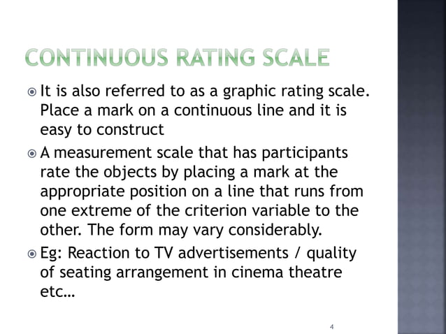 Non comparative scaling technique | PPTX