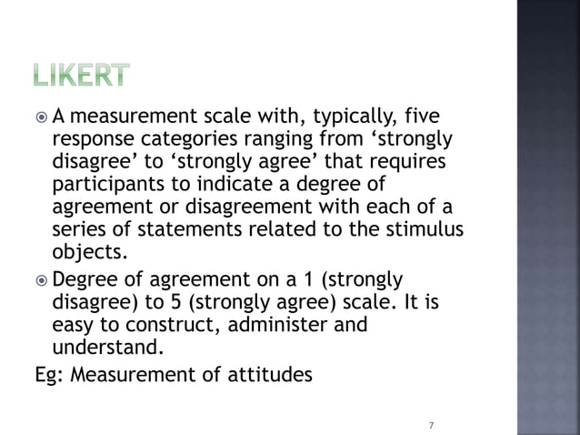 Non comparative scaling technique | PPTX