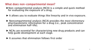 Non compartmental analysis.pptx