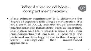 Non compartmental analysis.pptx