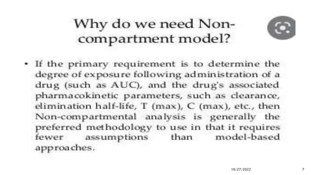 Non compartmental analysis.pptx