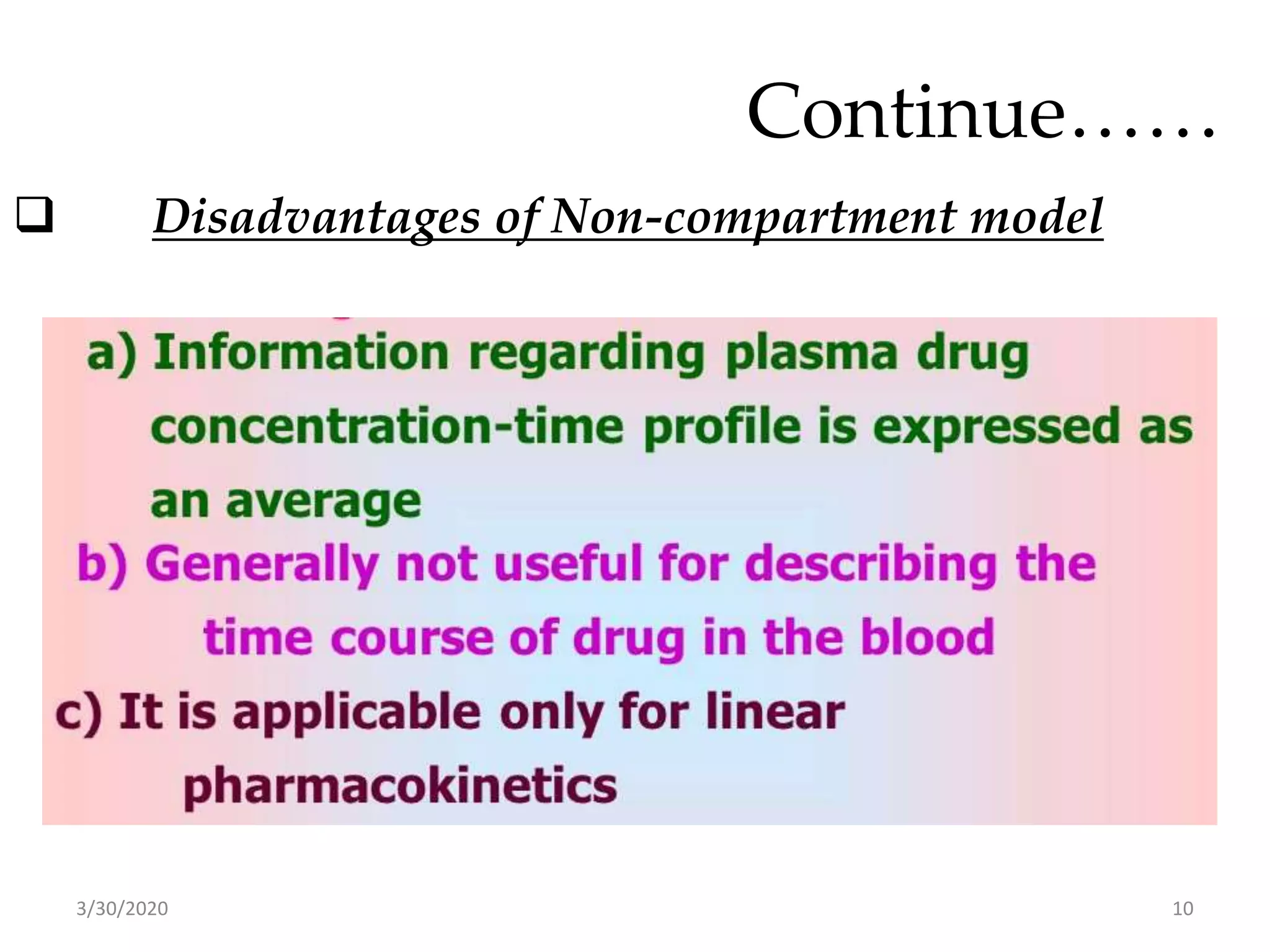 Non compartment model | PPTX