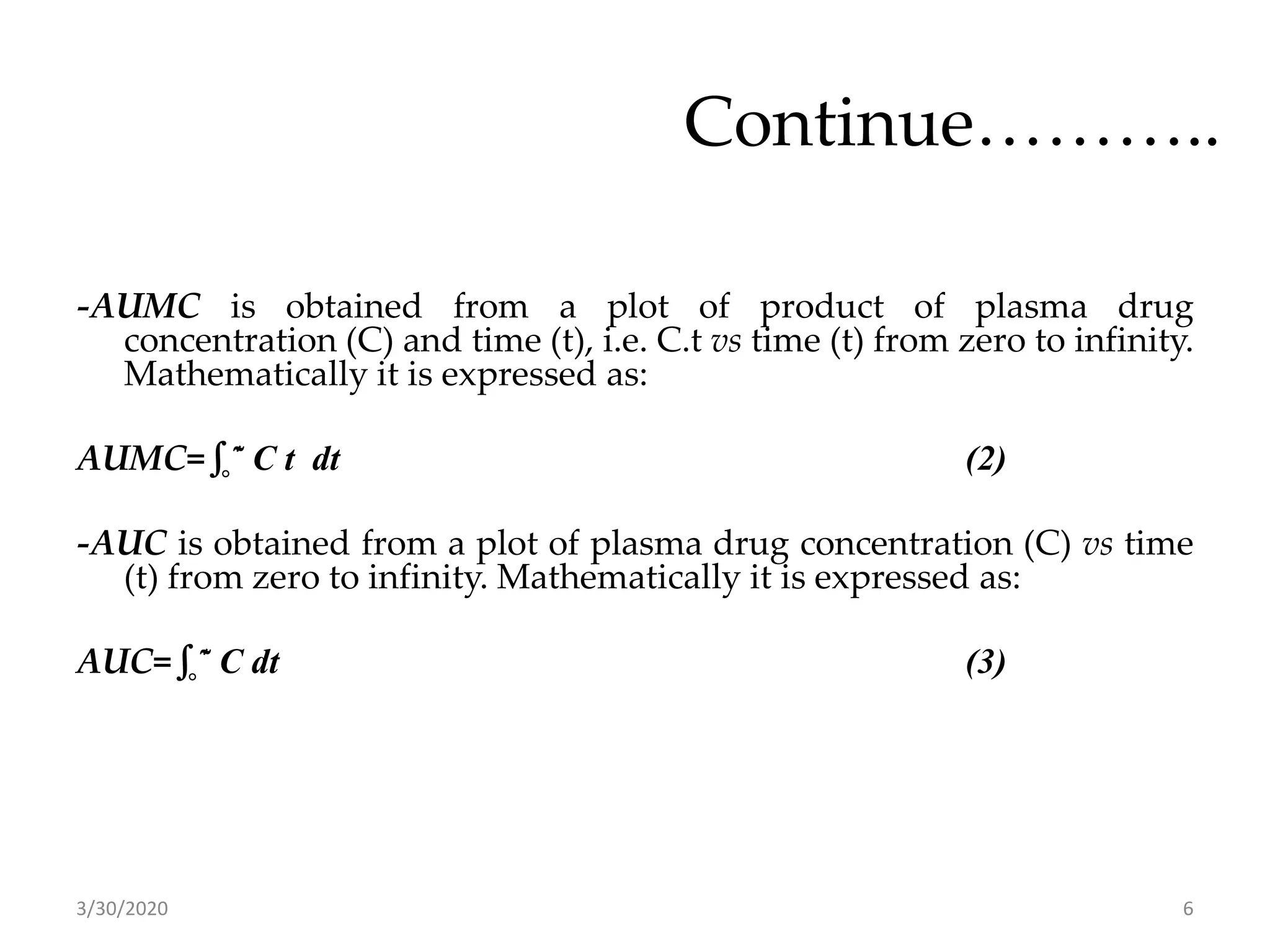 Non compartment model | PPTX