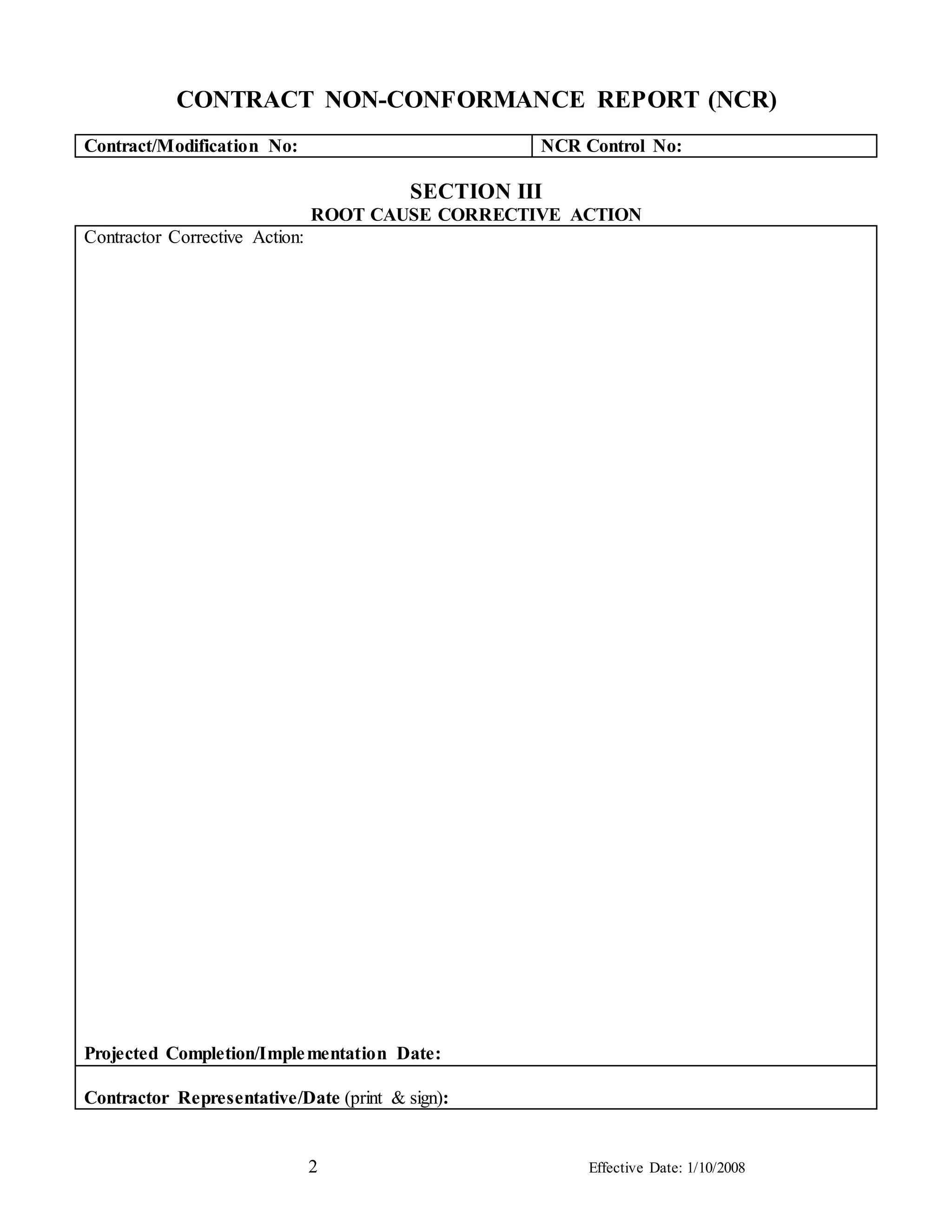 Nonconformance Report.doc