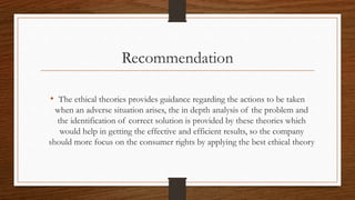 Non consequentialist theories | PPTX