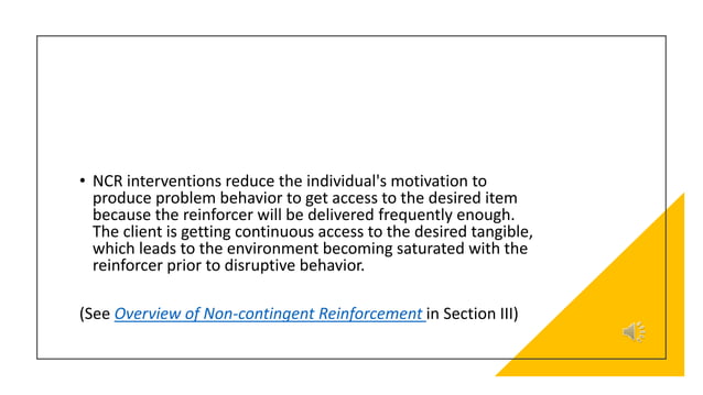 Noncontingent reinforcement | PPTX | Parenting Babies and Toddlers ...