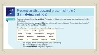 Non continuous verbs and useful grammar.pptx