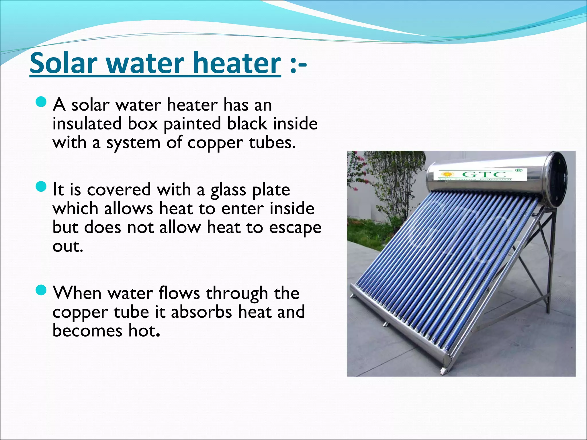 Non conventional sources of energy | PPT