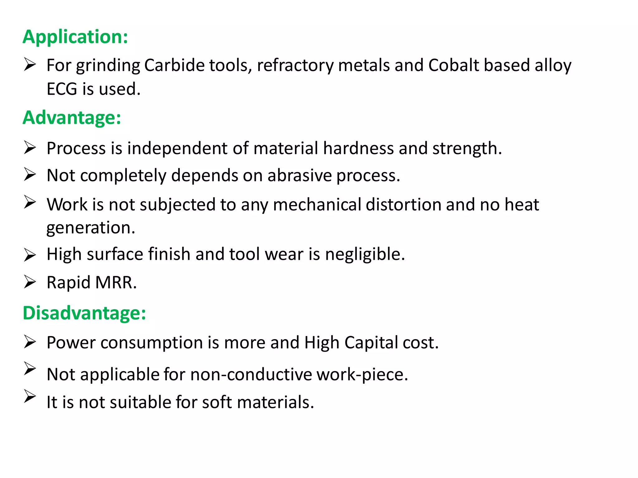 Non conventional machining process | PPTX