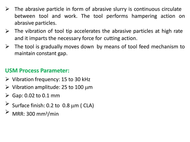 Non conventional machining process | PPTX