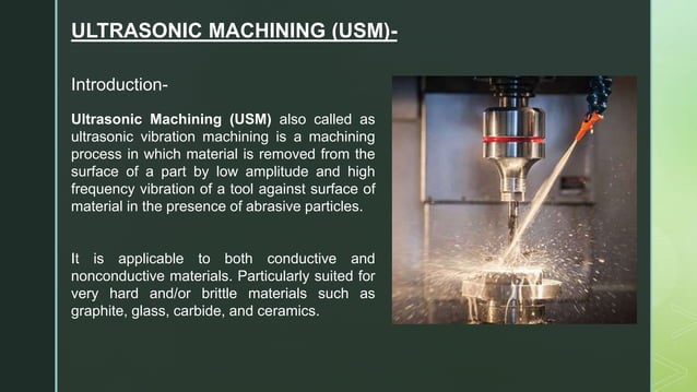 Non conventional Machining processes For B.Tech Mechanical Engineering ...